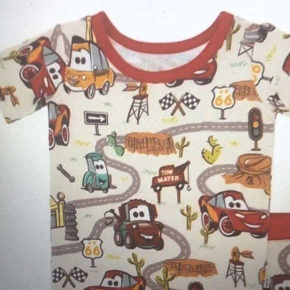 Little Sleepies | Pajamas | Nwt 4t Little Sleepies Disneys Cars Short ...